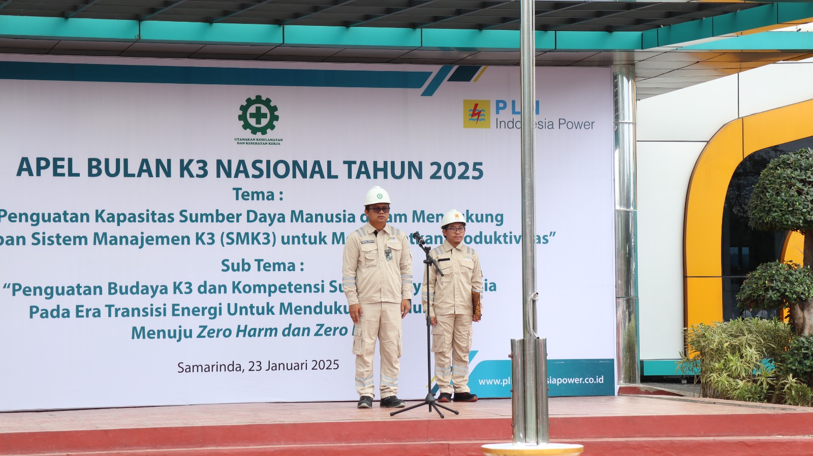 PLN Indonesia Power UBP Mahakam Gelar Apel Bulan K3 Tahun 2025 - Kaltim Kece