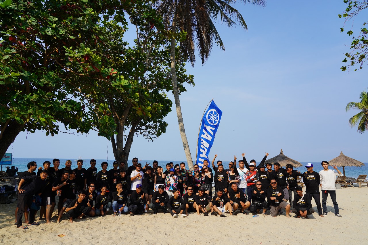 Perdana di Lampung, Ratusan Bikers Antusias Hadiri Gelaran MAXi Yamaha ...